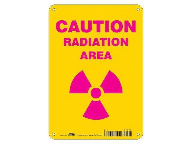 Click here for CONDOR 451Y66 Radiation Safety Sign  10 in H  7 in... prices