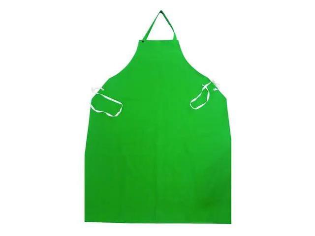 Click here for CONDOR 3XE79 Bib Apron  PVC/Polyester  Green  48 i... prices