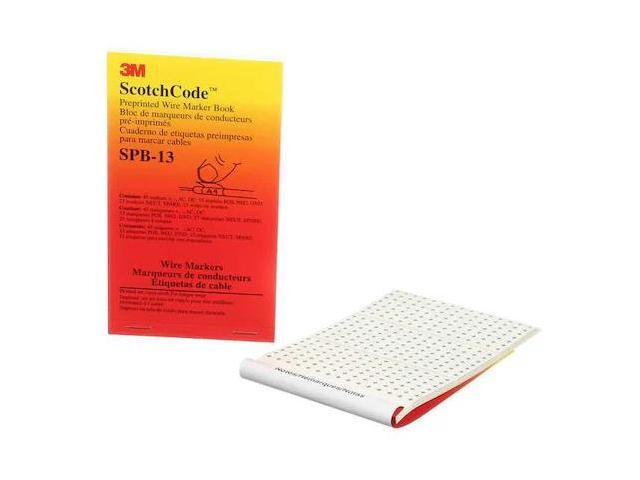 Click here for 3M SPB-13 Wire Marker Book Preprintd Slf-Adhes PK5 prices