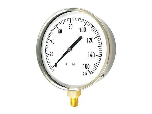 Click here for ZORO SELECT 18C750 Industrial Pressure Gauge  0 to... prices