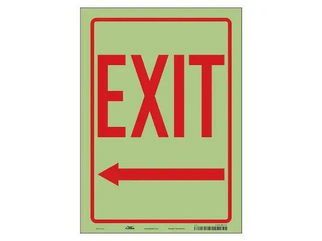 Click here for CONDOR 480M76 Exit Sign  English  10 W  14 H  Viny... prices