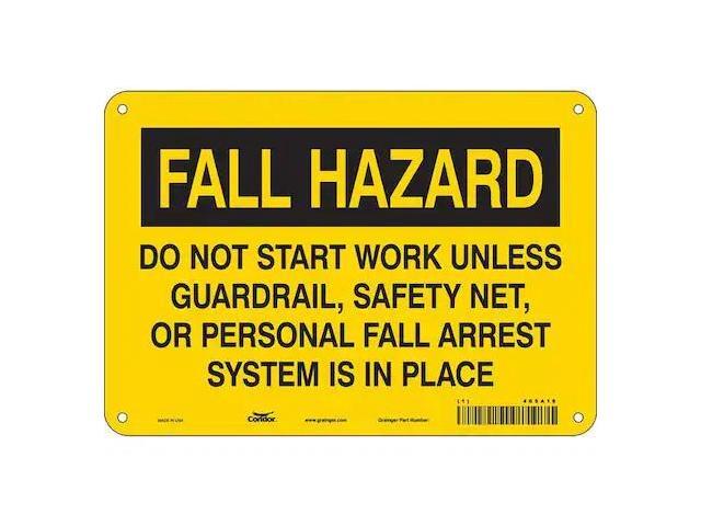 Click here for CONDOR 465A18 Safety Sign  7 in Height  10 in Widt... prices