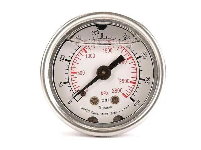 Click here for ZORO SELECT 4CFL9 Pressure Gauge  0 to 400 psi  1/... prices