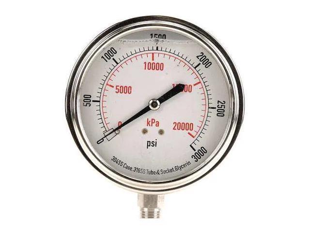 Click here for ZORO SELECT 4CFK8 Commercial Pressure Gauge  0 to... prices