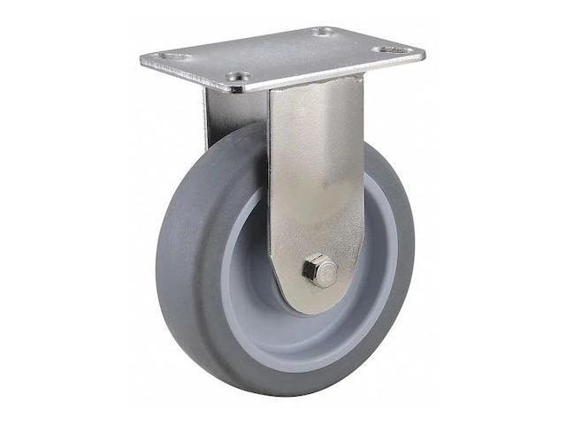 Click here for ZORO SELECT 33H933 Rigid NSF-Listed Plate Caster T... prices