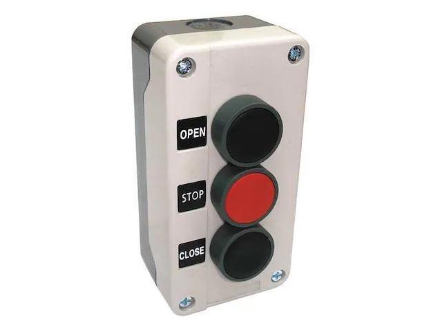 Click here for DAYTON 32W271 Push Buttn Cntrl Station Open/Stop/C... prices