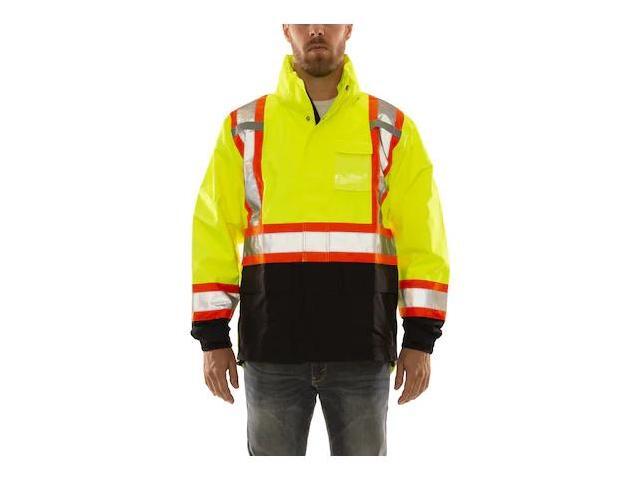 Click here for TINGLEY J24122C Rain Jacket XL Yellow/Green 0.30mm... prices