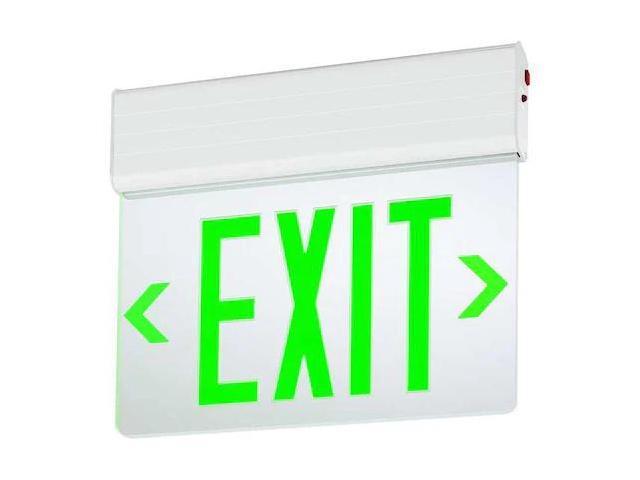 Click here for LITHONIA LIGHTING EDG W 1 GW EL SD Exit Sign  Whit... prices