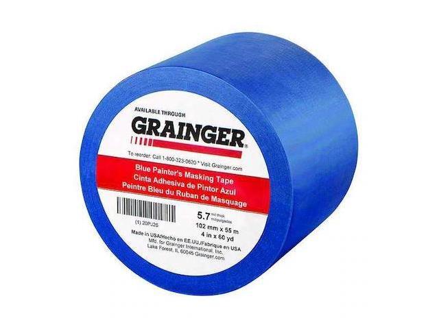 Click here for ZORO SELECT 20PJ26 Painters Tape  Blue  4 in W  60... prices
