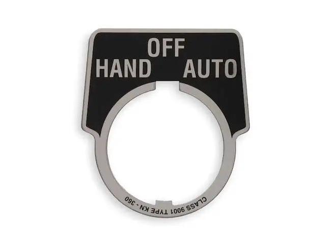 Click here for SCHNEIDER ELECTRIC 9001KN360 Legend Plate Hand/Off... prices