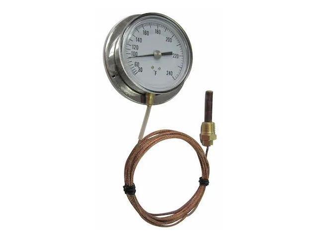 Click here for ZORO SELECT 12U642 Analog Panel Mt Thermometer  30... prices