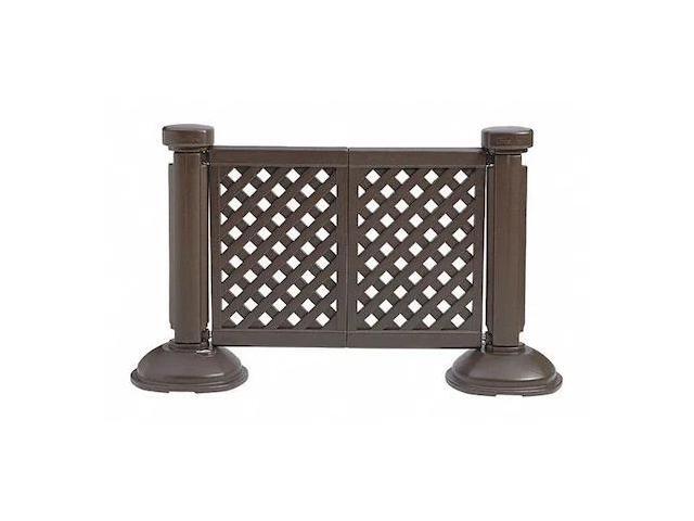 Click here for GROSFILLEX US960423 Fence Post and Base Brown 3 ft... prices
