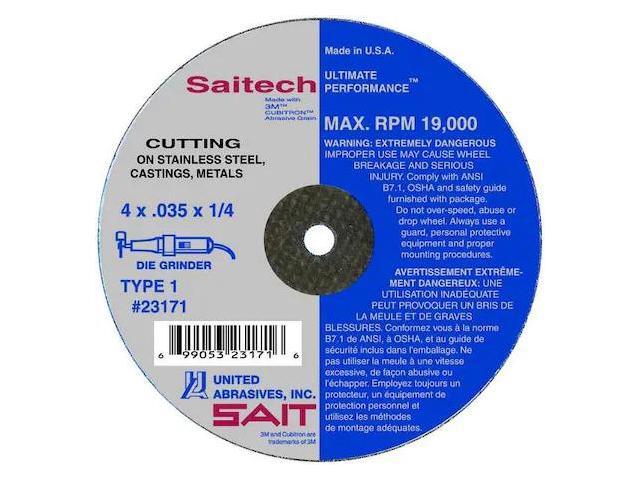 Click here for UNITED ABRASIVES/SAIT 23169 Abrasive Cut-Off Wheel... prices