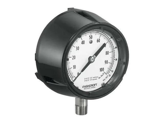 Click here for ASHCROFT 1188A Pressure Gauge Low 4-1/2 In. 1/4 In... prices