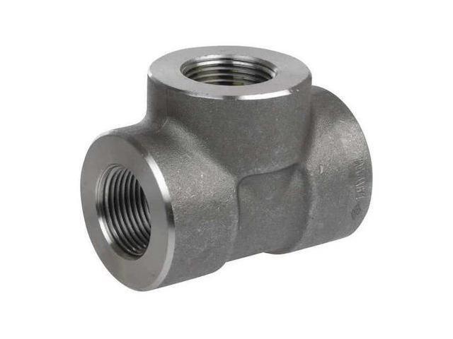 Click here for ZORO SELECT 2UA34 3/4 FNPT 316 SS Threaded Tee prices