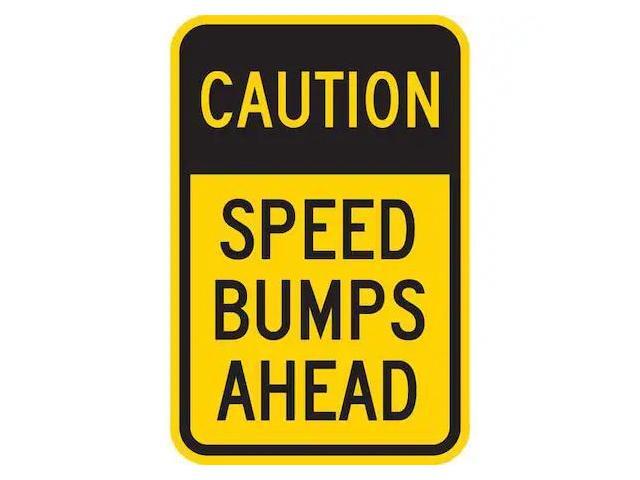 Click here for LYLE T1-1028-HI_12x18 Speed Bump Traffic Sign  18... prices
