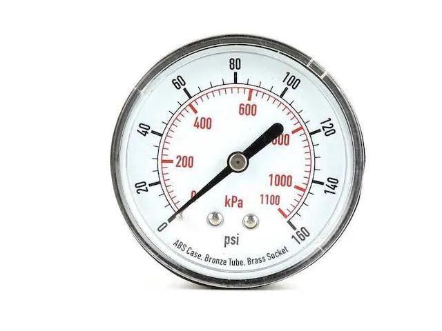 Click here for ZORO SELECT 4FME6 Pressure Gauge Test 2-1/2 In prices