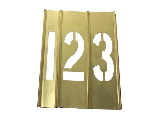 Click here for ZORO SELECT 20Y514 STENCIL NUMB KT 4 BR  15PCS prices