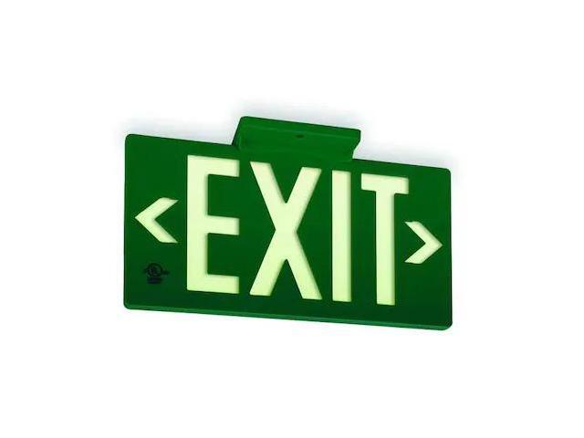 Click here for ZORO SELECT GRAN1391 Exit Sign  Plastic  15-3/8 W... prices