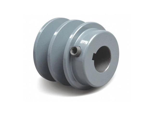 Click here for ZORO SELECT 2AK3458 5/8 in Fixed Bore 2 Groove V-B... prices