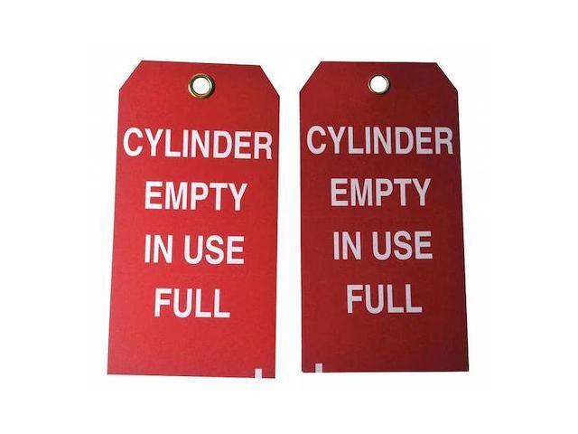 Click here for BRADY 5ENZ1 Cyl Stat Tag 5-3/4 x 3 In Wht/R PK100 prices