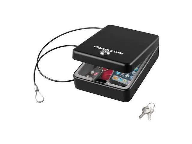 Click here for Sentry Safe Portable Safe 0.05 cu ft Black P005K prices