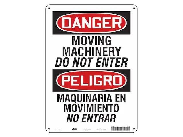 Click here for CONDOR 478R56 Safety Sign  14 in Height  10 in Wid... prices