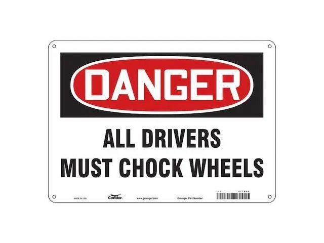 Click here for CONDOR 477D95 Safety Sign  10 in Height  14 in Wid... prices