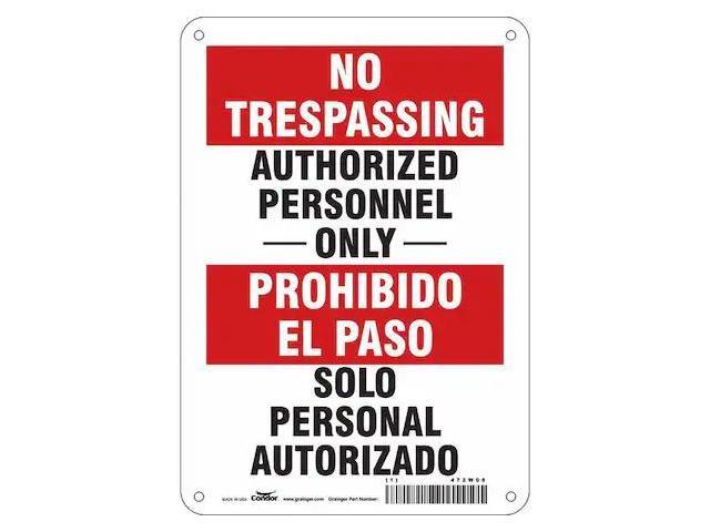 Click here for CONDOR 472W08 Safety Sign  10 in Height  7 in Widt... prices