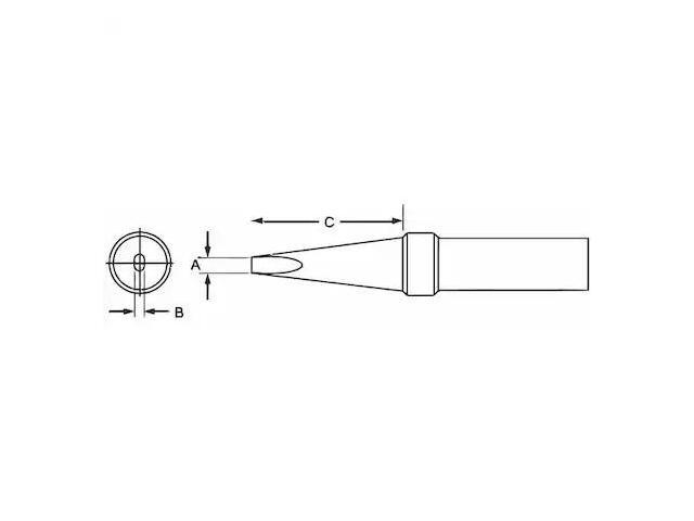 Click here for WELLER PTC8 Soldering Tip 1/8 In. prices