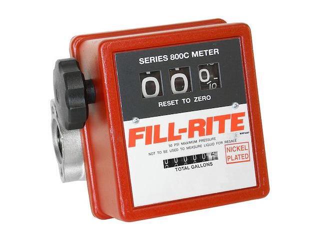 Click here for FILL-RITE 807CN1 3-wheel Nickel-plated mechanical... prices