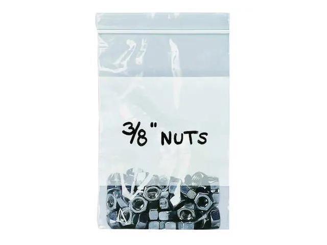 Click here for ZORO SELECT 5ZW41 Reclosable Poly Bag Zipper Seal... prices