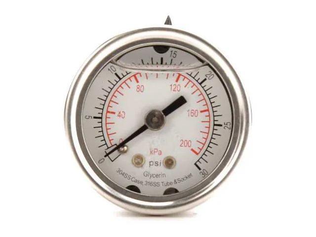 Click here for ZORO SELECT 4CFL3 Commercial Pressure Gauge  0 to... prices