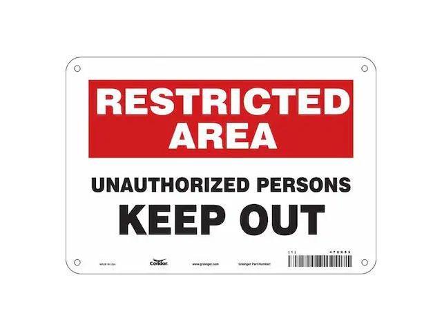 Click here for CONDOR 472X89 Safety Sign  7 in Height  10 in Widt... prices