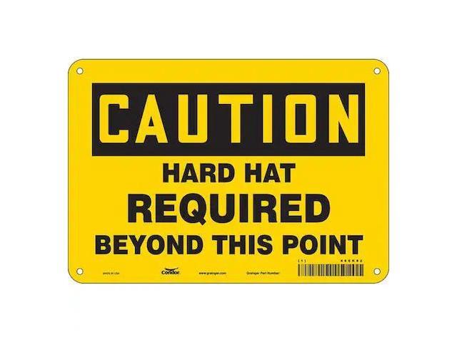 Click here for CONDOR 466K82 Safety Sign  7 in Height  10 in Widt... prices