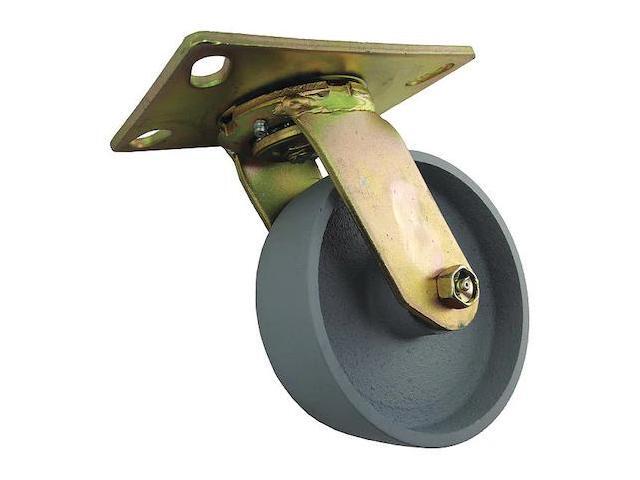 Click here for ZORO SELECT 1NVU2 Swivel Plate Caster Cast Iron 6... prices