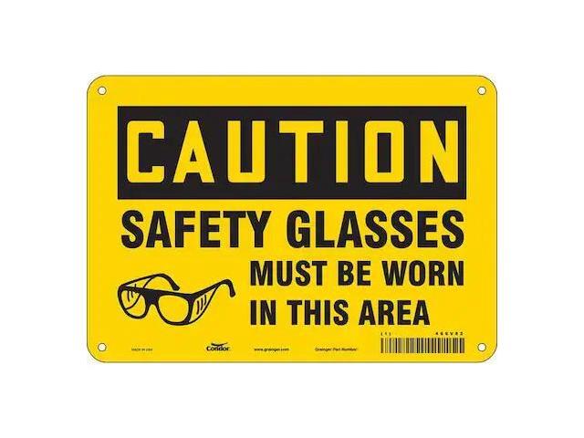 Click here for CONDOR 466V82 Safety Sign  7 in Height  10 in Widt... prices