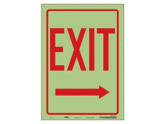 Click here for CONDOR 480M33 Exit Sign  English  10 W  14 H  Viny... prices
