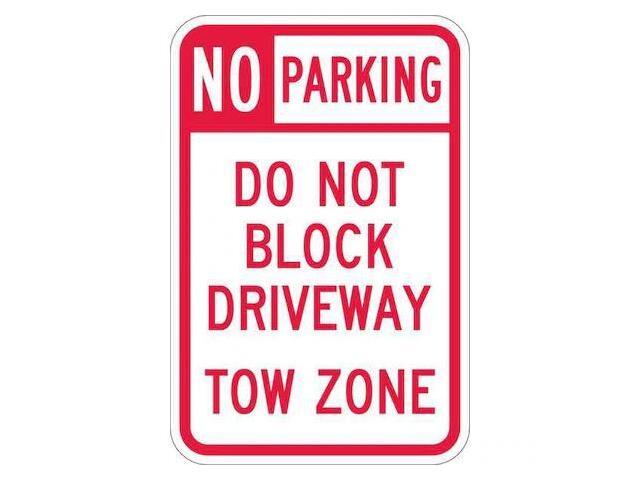 Click here for LYLE T1-1099-EG_12x18 Driveway No Parking Sign 18... prices