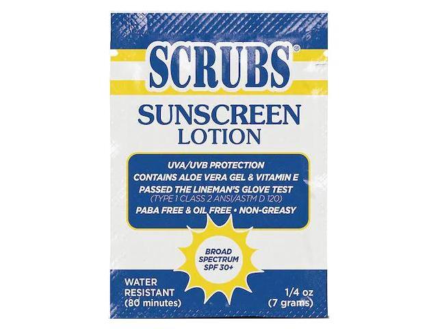 Click here for SCRUBS 92101 Sunscreen Lotion Foil Pack 7g PK100 prices