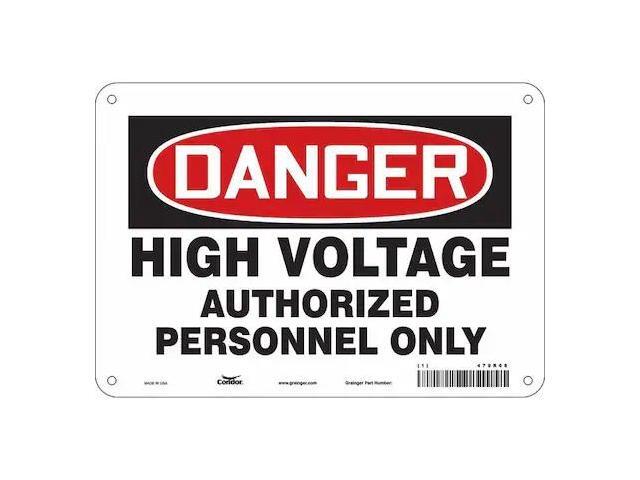 Click here for CONDOR 479R68 Safety Sign  7 in Height  10 in Widt... prices