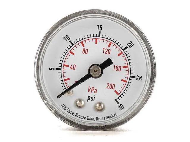 Click here for ZORO SELECT 4FLZ6 Pressure Gauge  Commercial  0 to... prices