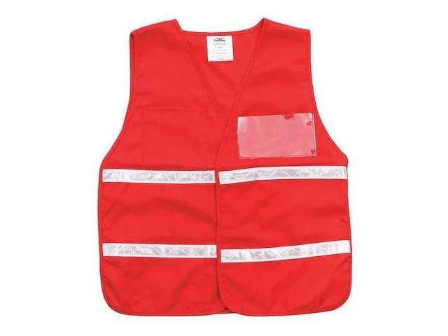 Click here for CONDOR 8ZH81 Safety Vest Red Universal prices