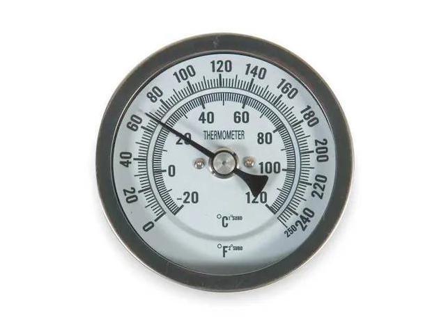 Click here for ZORO SELECT 1NFX9 Bimetal Thermom 3 In Dial 0 to 2... prices