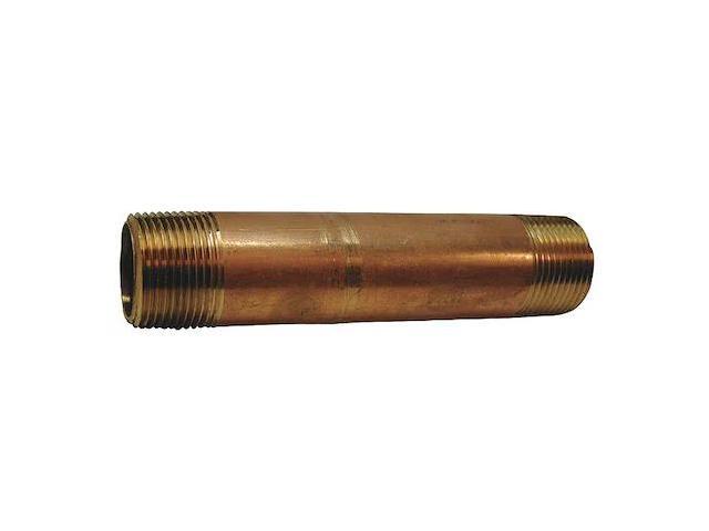 Click here for ZORO SELECT 467-050 1-1/2 MNPT x 5 TBE Red Brass P... prices