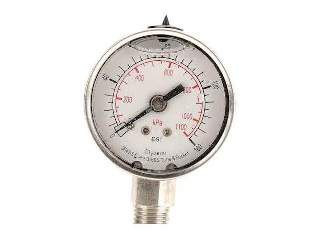 Click here for ZORO SELECT 4CFF9 Commercial Pressure Gauge  0 to... prices