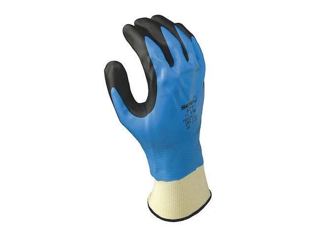Click here for SHOWA 377M-07-V Coated Gloves  Nitrile  Sandy  Ful... prices
