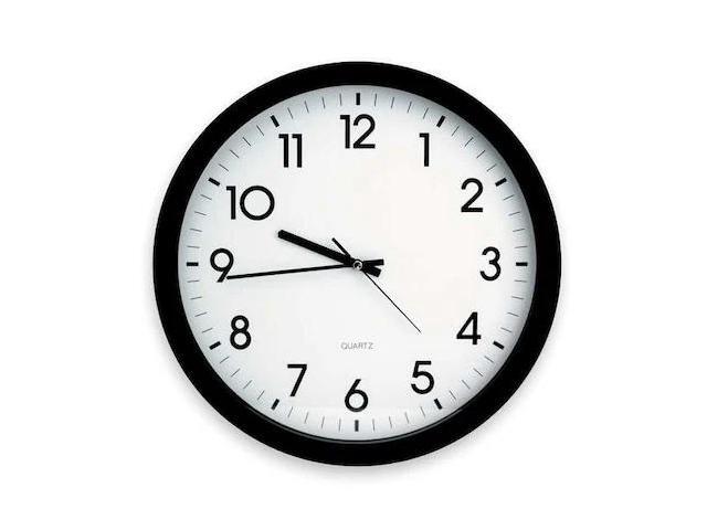 Click here for ZORO SELECT 6NN65 Round Analog Quartz Wall Clock... prices