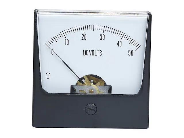 Click here for ZORO SELECT 12G441 Analog Panel Meter DC Voltage 0... prices