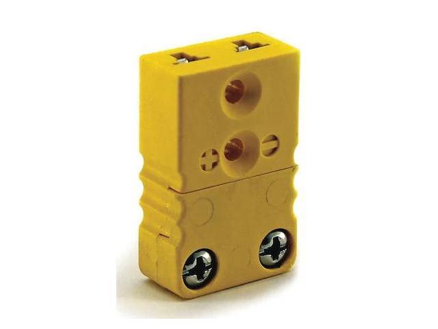 Click here for DAYTON 36GK90 Thermocouple Jack K Yellow 2 Pins prices